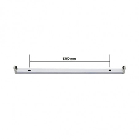 Réglette simple pour 1 Tube LED T8 150cm